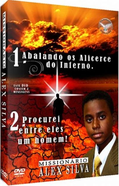 Kit com 2 DVDs - Missionário Alex Silva